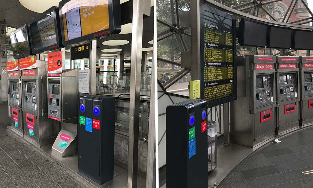 Dansk rejsekortautomater findes nu også på Triangeln og Hyllie station ...