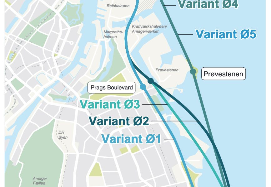 Nye forslag til strækninger for metro og en østlig ringvej til ...