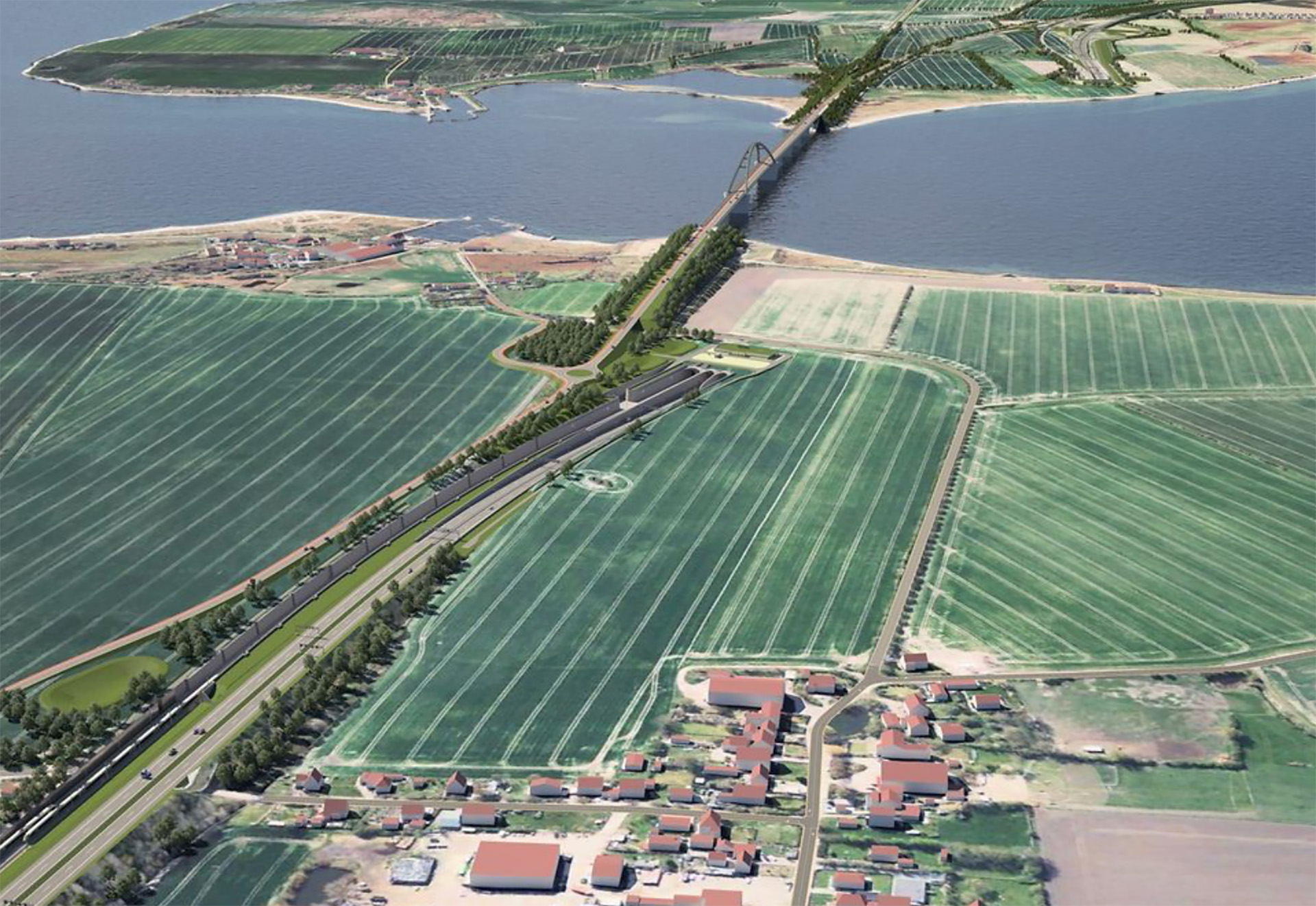 Opstart af byggeriet af den tyske jernbaneforbindelse til Femern Bælt ...